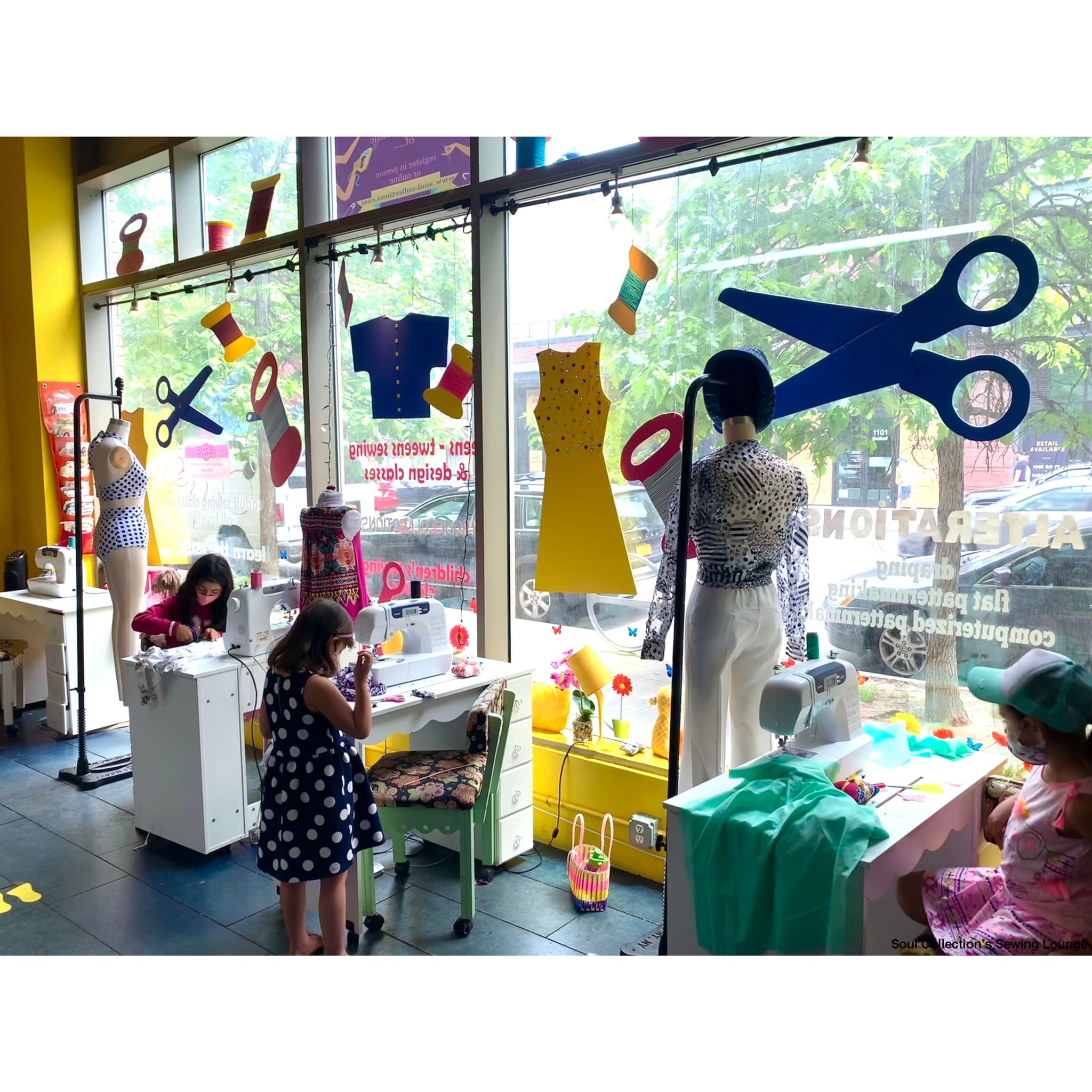 Soul Collection’s Sewing Lounge - Kids Sewing Classes